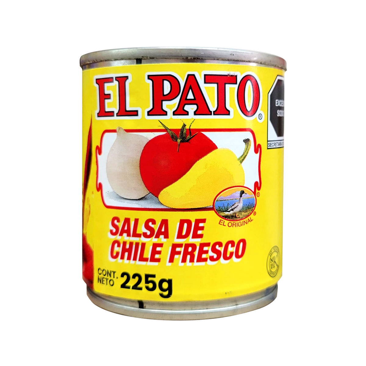 SALSA DE CHILE EL PATO 225 GR – ESPECIAS Y PLÁSTICOS TERESITA