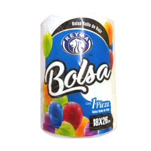 BOLSA ROLLO DE BAJA 18 X 26 1 KG